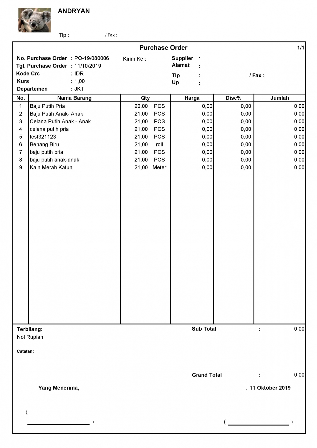 Perbedaan Purchase Order (PO) dan Purchase Quotation (PQ) - MASERP