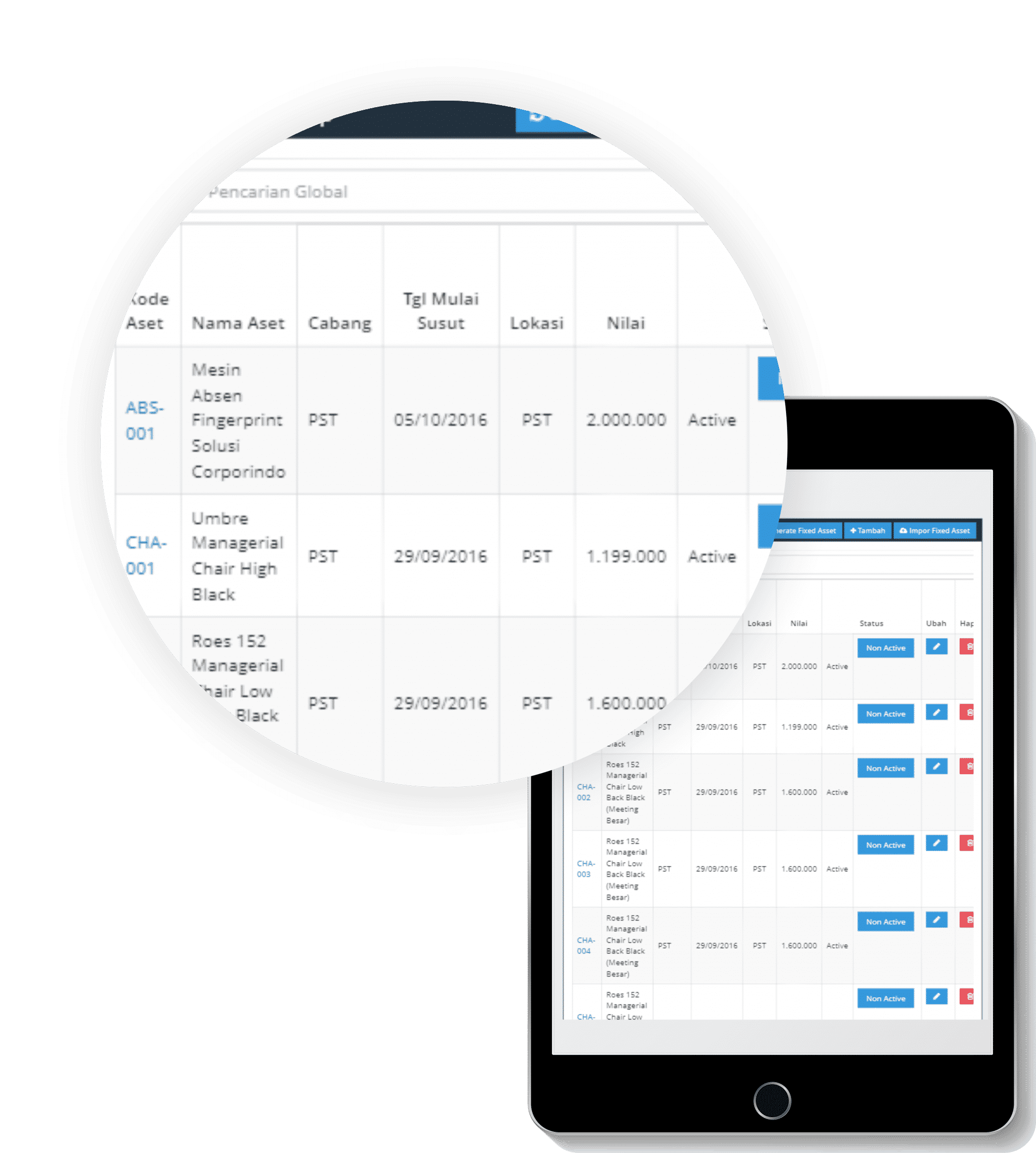Fitur Fixed Asset Susutkan Dan Jurnal Aset Otomatis Setiap Bulan Maserp