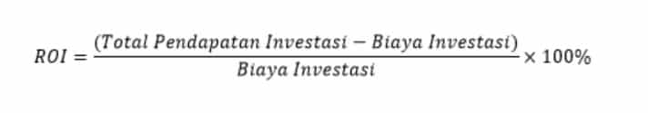 Penjelasan Return on Investment (ROI) dan Cara Menghitungnya