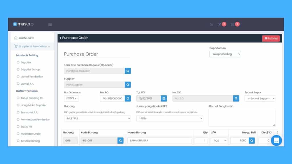 Mengenal PO dan Rekomendasi Software Purchase Order
