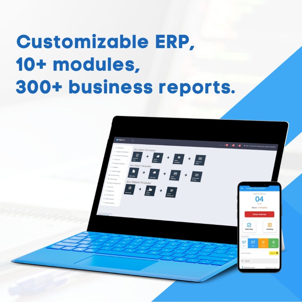 MASERP: Software ERP Customizable untuk Berbagai Bisnis